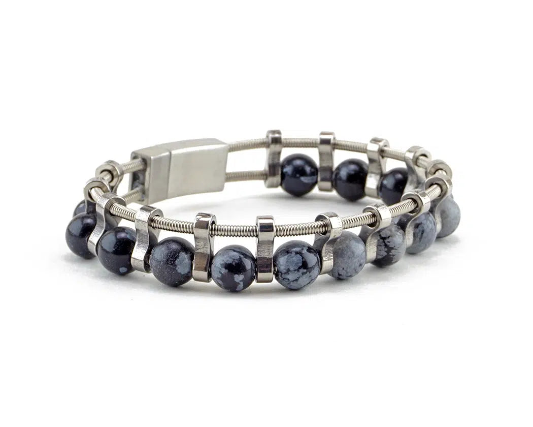 Ricky Bass Guitar String Bracelet - Retuned Jewelry – Retuned: Guitar ...