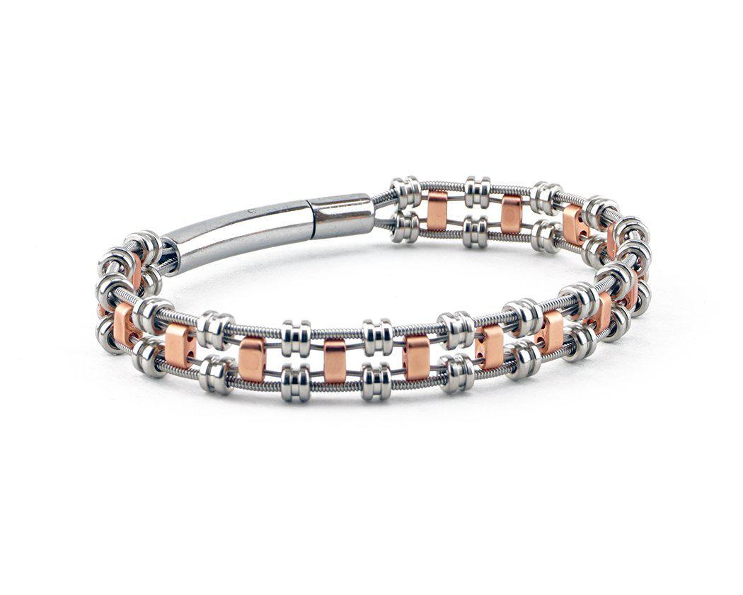 Grace Guitar String Bracelet - Retuned Jewelry – Retuned: Guitar String ...