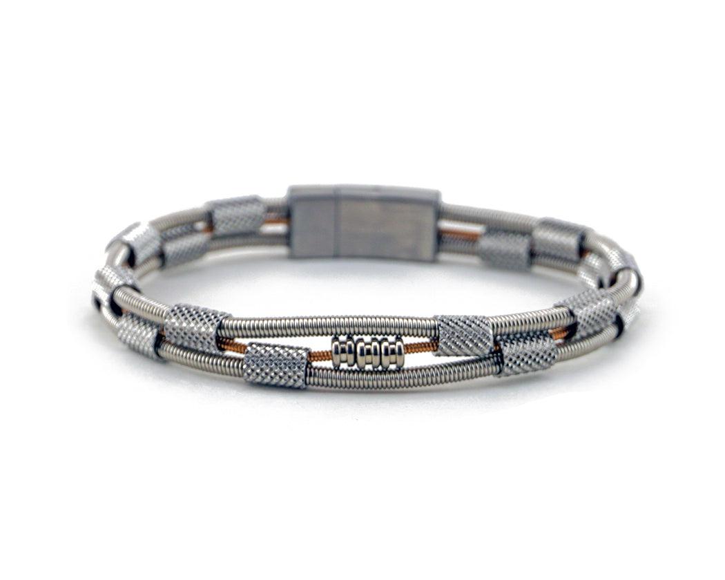 Dave Bass Guitar String Bracelet - Retuned Jewelry – Retuned: Guitar ...